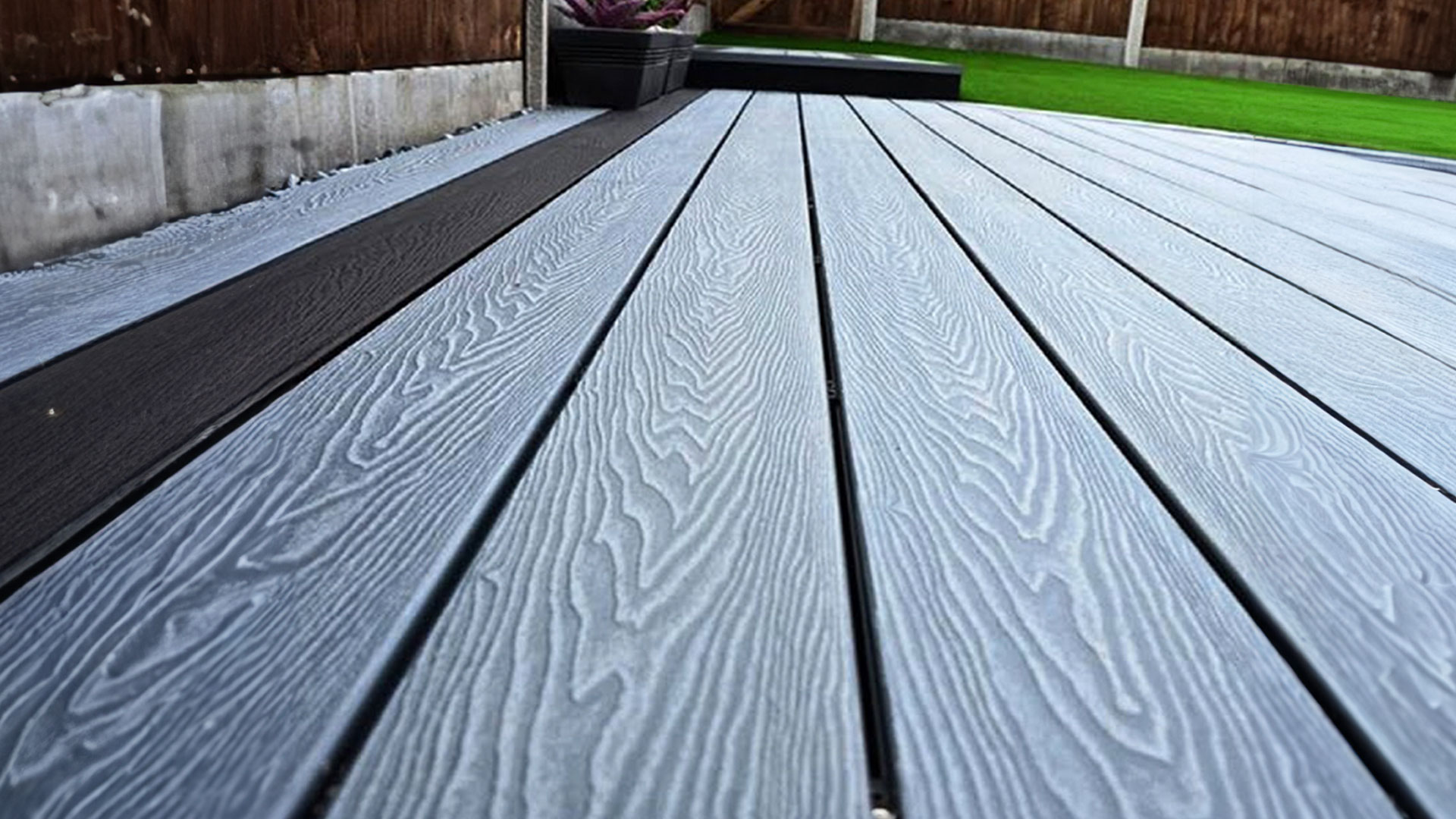 New Wood Grain : 3D WPC Decking : Smoke Grey 3.6m – Yorkshire Wood ...