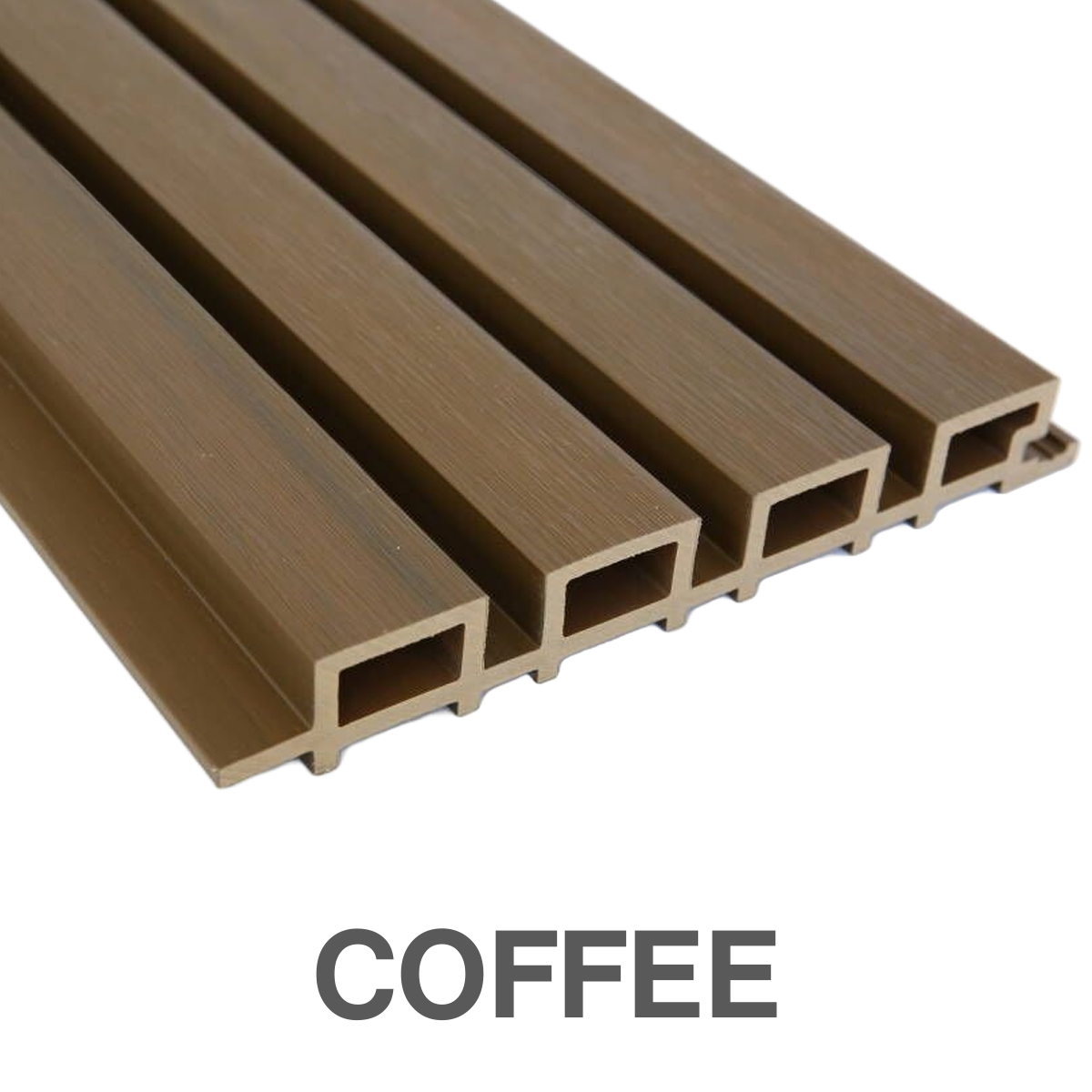 WPC Co-Extrusion Wall : Coffee 2.6m – Yorkshire Wood Composite